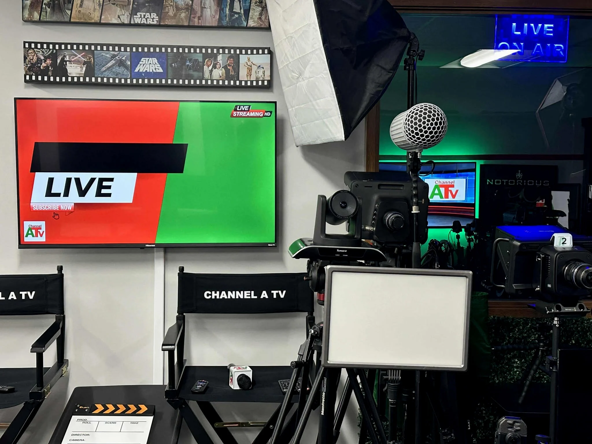 CHANNEL A TV STUDIO - Channel A TV Foundation